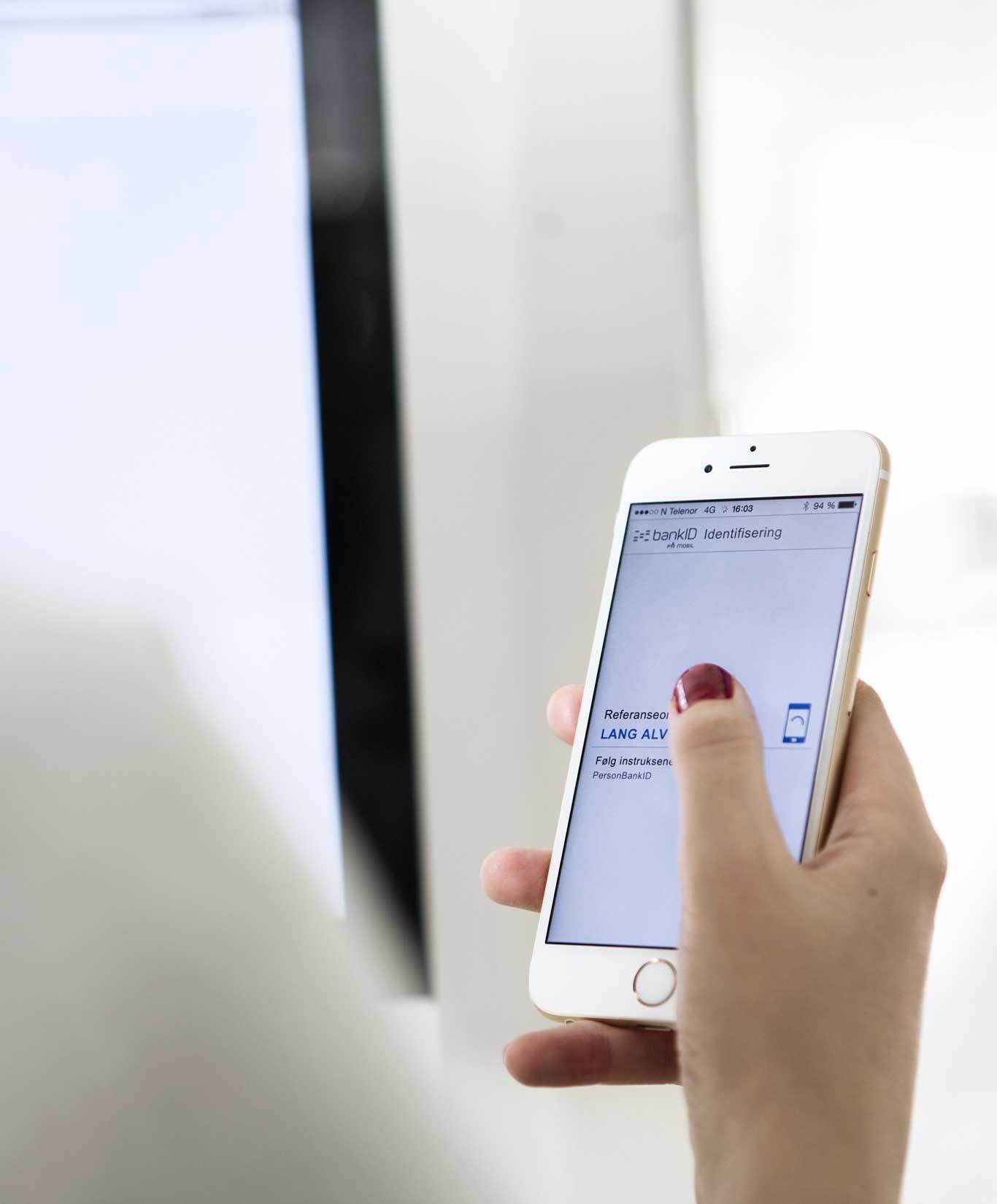 BankID - elektronisk identifisering og signering på nett - Sparebanken Møre